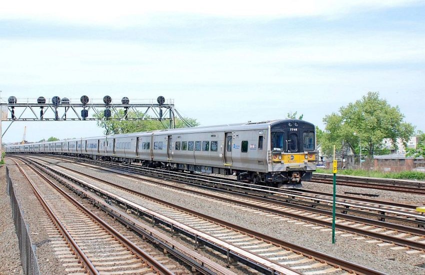 LIRR at departing Woodside: The GreatRails North American Railroad ...
