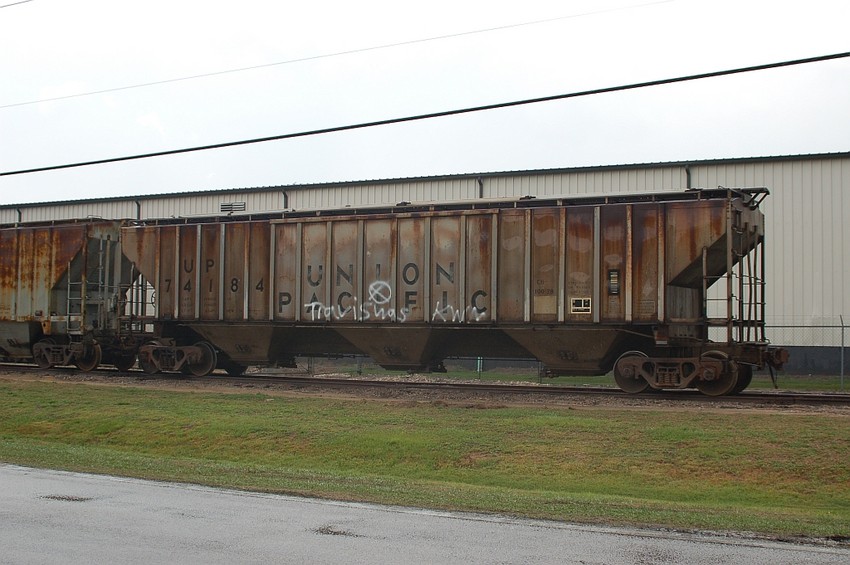 UP Covered Hopper No. 74184: The GreatRails North American Railroad ...