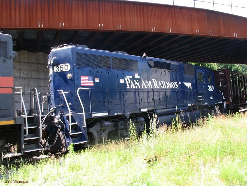 A shot of Pan Am Railways GP-40 #350: The GreatRails North American ...
