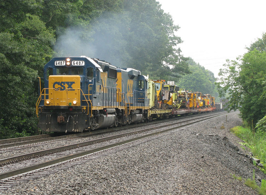 SLUG SET WORK TRAIN WEST: The GreatRails North American Railroad Photo ...