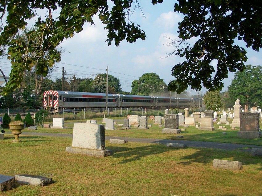 Eastbound Shore Line East: The GreatRails North American Railroad Photo ...