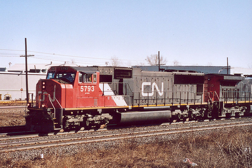 CN 5793 (SD75I): The GreatRails North American Railroad Photo Archive