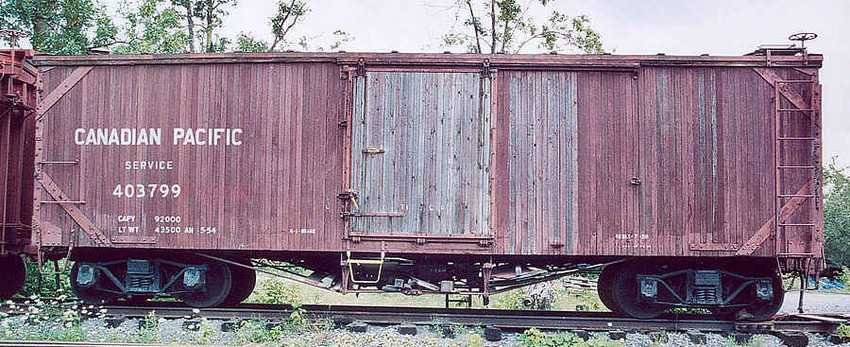 Wood boxcar of by-gone days: The GreatRails North American Railroad ...