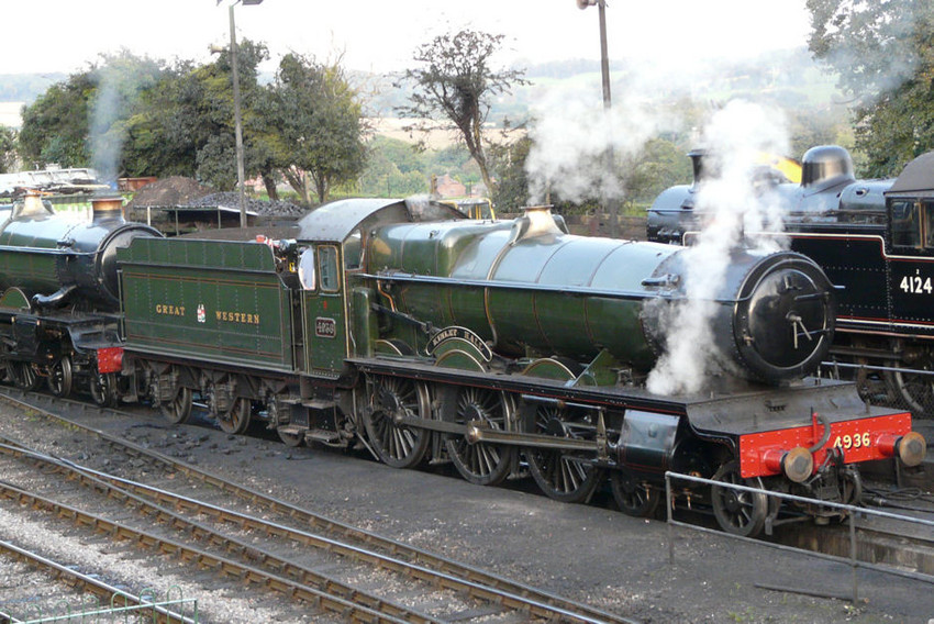 Kinlet Hall at Ropley: The GreatRails North American Railroad Photo Archive