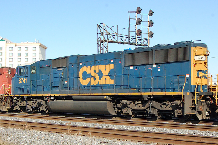 CSX 8741 (SD60I): The GreatRails North American Railroad Photo Archive