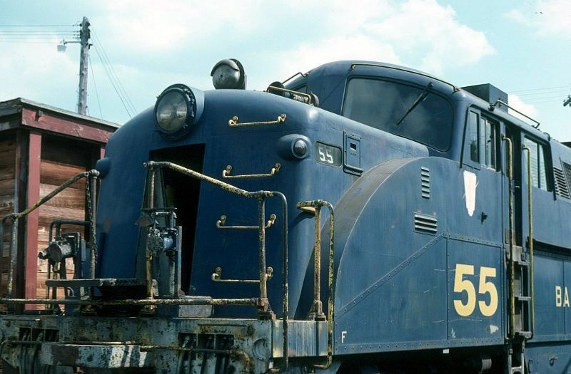 BAR EMD BL2 No. 55: The GreatRails North American Railroad Photo Archive