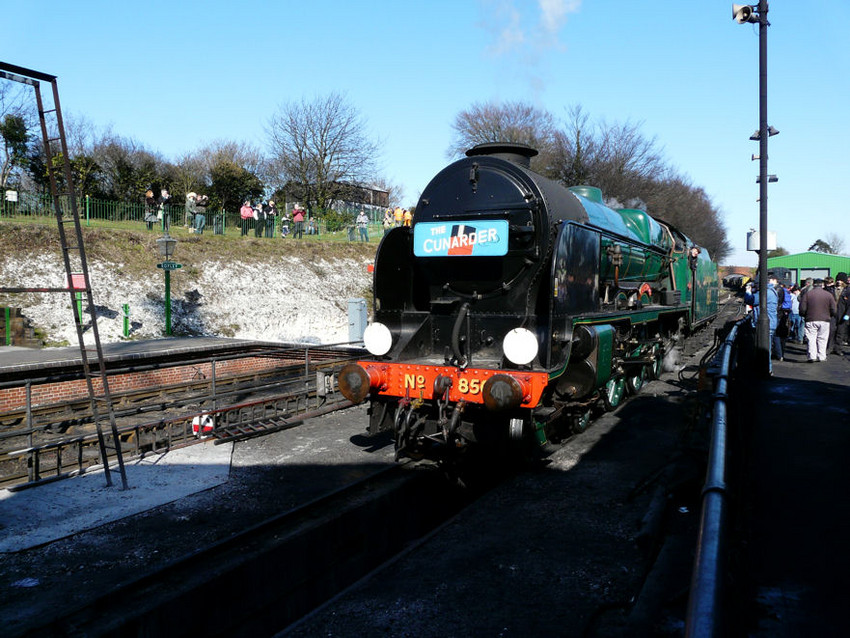 Lord Nelson at Ropley: The GreatRails North American Railroad Photo Archive