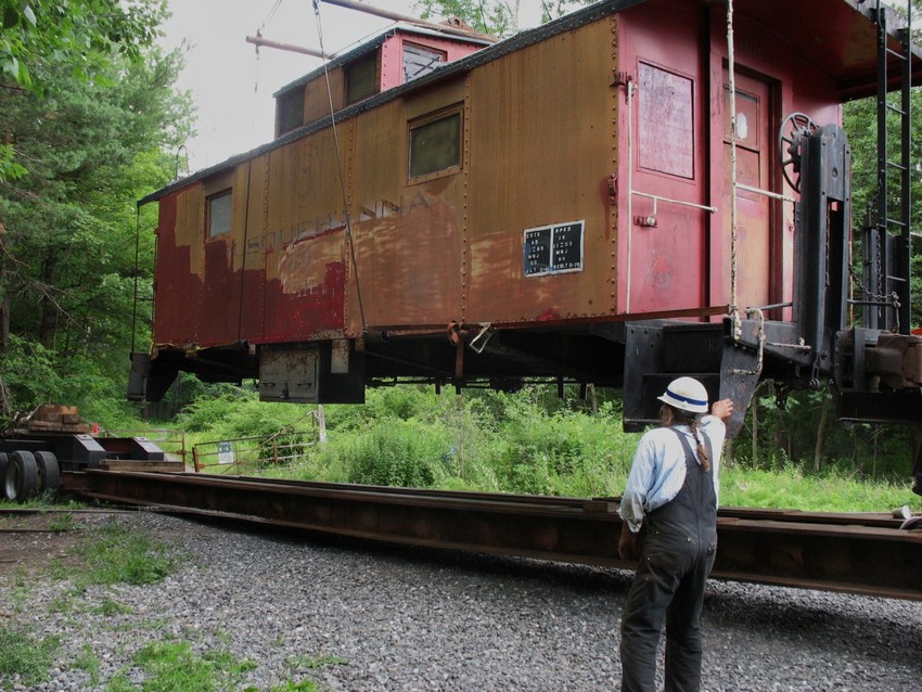 New Caboose at the CMRR: The GreatRails North American Railroad Photo ...