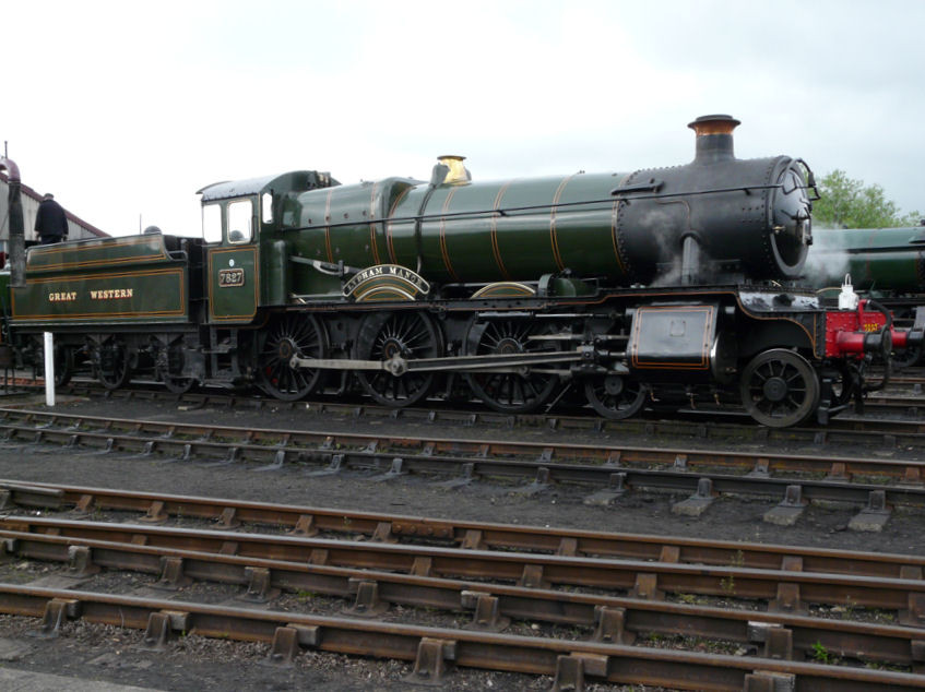 Lydham Manor at Didcot: The GreatRails North American Railroad Photo ...