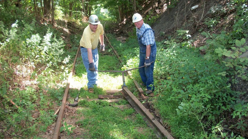 Removing old rail: The GreatRails North American Railroad Photo Archive