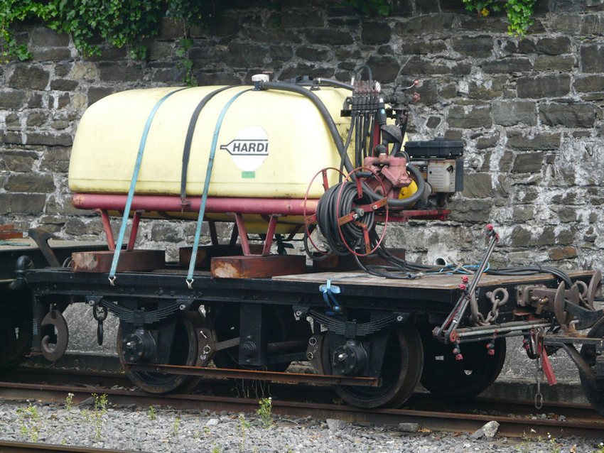Weed killing wagon: The GreatRails North American Railroad Photo Archive