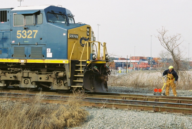 CSAO PN-08 CSX #5327 [ES44DC] - Arlington Yard, Staten Island, NY (1 ...