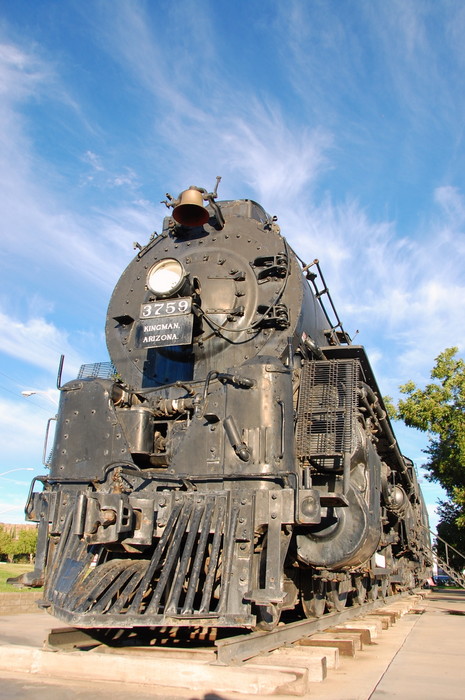 ATSF 3759 parked at Kingman: The GreatRails North American Railroad ...
