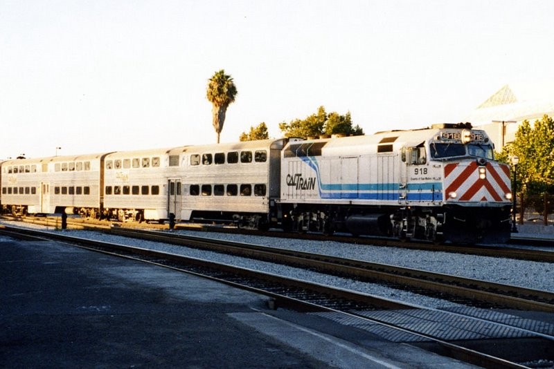 CalTrain #918: The GreatRails North American Railroad Photo Archive