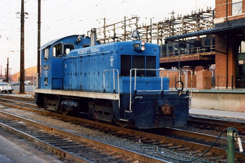 Amtrak SW-1 #738: The GreatRails North American Railroad Photo Archive