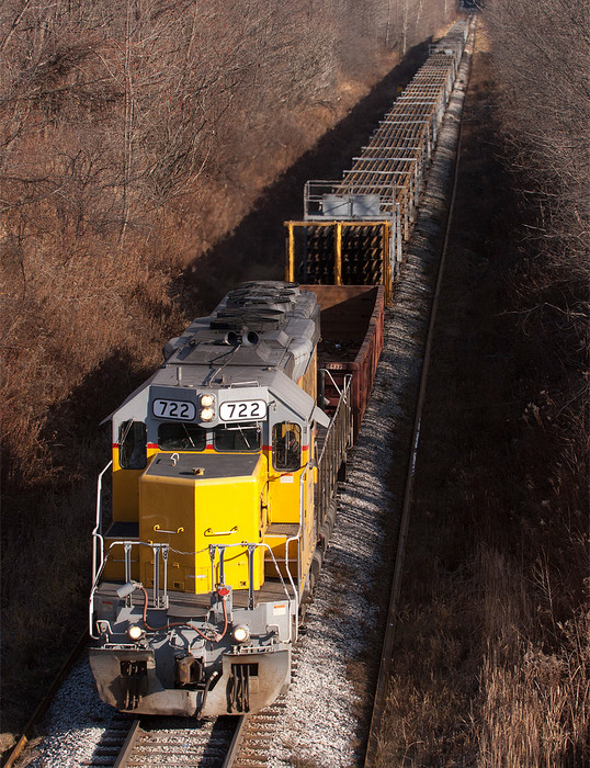 NECR CWR train approaches mile 120: The GreatRails North American ...
