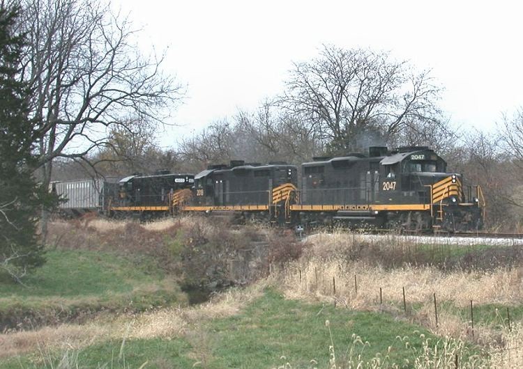 Pioneer Railcorp GP20 2047, 2018, GP16 1603, Hamilton, Illinois, 11-12 ...