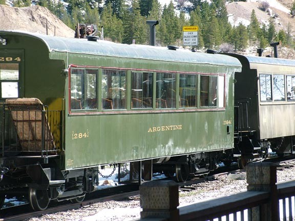 Argentine #284 passenger car: The GreatRails North American Railroad ...