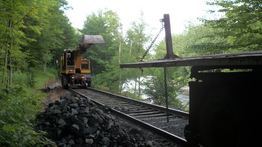 CMRR Gradall at MP 23.3: The GreatRails North American Railroad Photo ...
