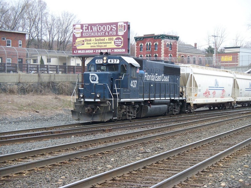 FEC 437 working the NEC.: The GreatRails North American Railroad Photo ...