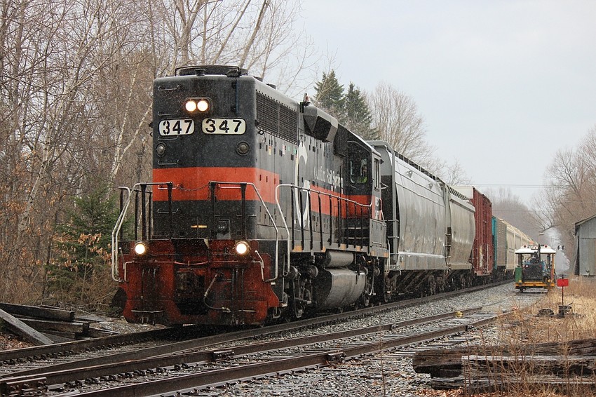 RJ-1 at Buskirk NY -- March 13, 2012 #02: The GreatRails North American ...