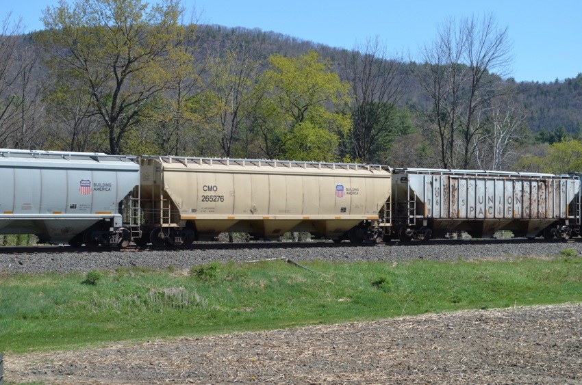 UP Grain Train Cars: The GreatRails North American Railroad Photo Archive
