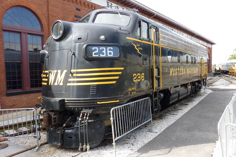 Western Maryland F7 #236: The GreatRails North American Railroad Photo ...