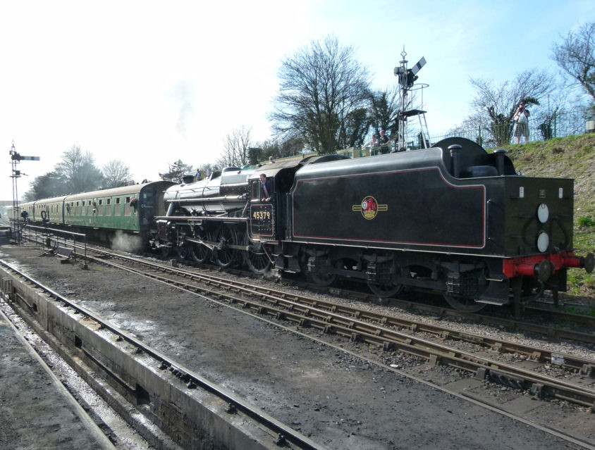 45379 at Ropley: The GreatRails North American Railroad Photo Archive