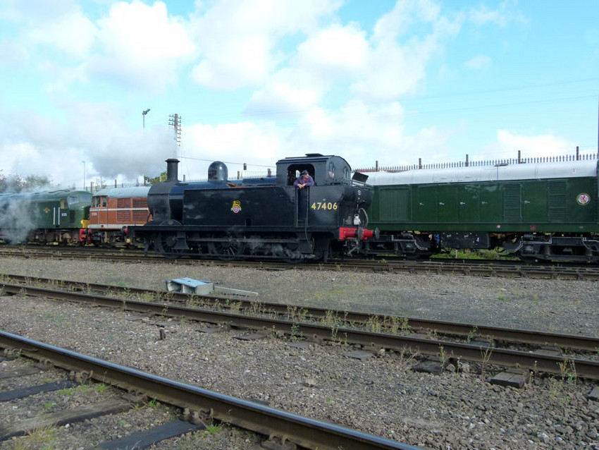 47406 at Loughborough: The GreatRails North American Railroad Photo Archive