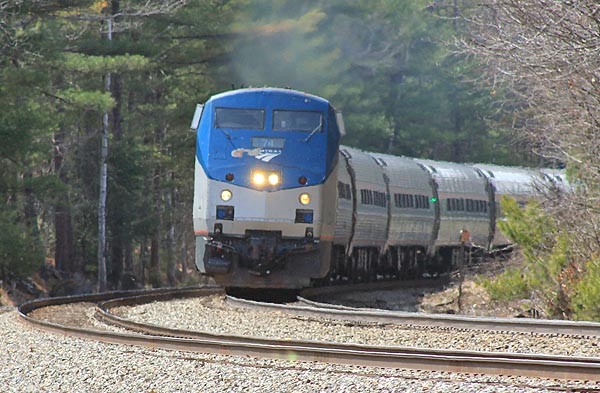 Downeaster at Wells, Maine: The GreatRails North American Railroad ...
