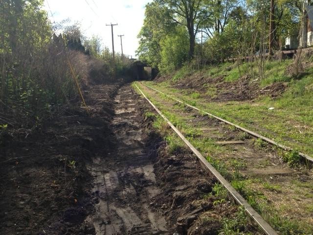 Ditching work in Kingston: The GreatRails North American Railroad Photo ...