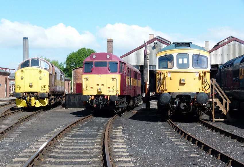 Visiting heritage diesel locos: The GreatRails North American Railroad ...
