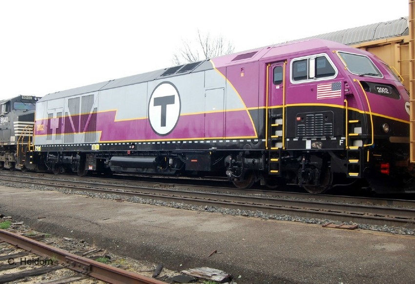 MBTA in Power of 22K: The GreatRails North American Railroad Photo Archive