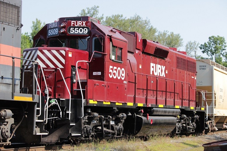 FURX 5509 sits in Dover Yard: The GreatRails North American Railroad ...