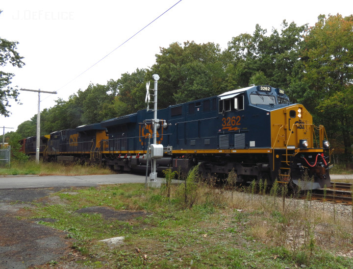 Almost Brand New CSX #3262 Leads Pan Am Train SEPO: The GreatRails ...