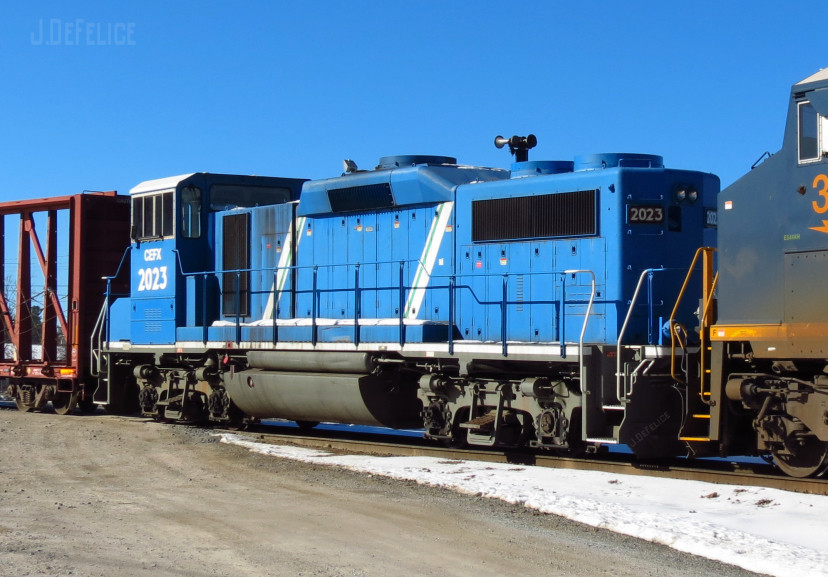 CEFX EMD GP20D #2023 on SEPO: The GreatRails North American Railroad ...