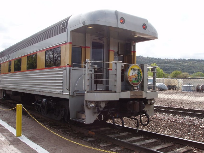 Grand Canyon Railroad "Chief" Observation Car: The GreatRails North ...