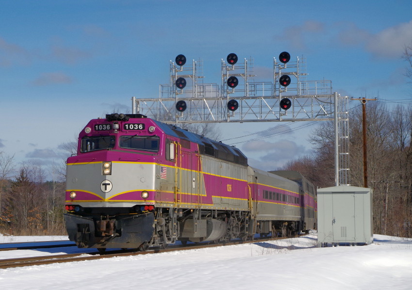 MBTA @ Fitchburg, Ma.: The GreatRails North American Railroad Photo Archive