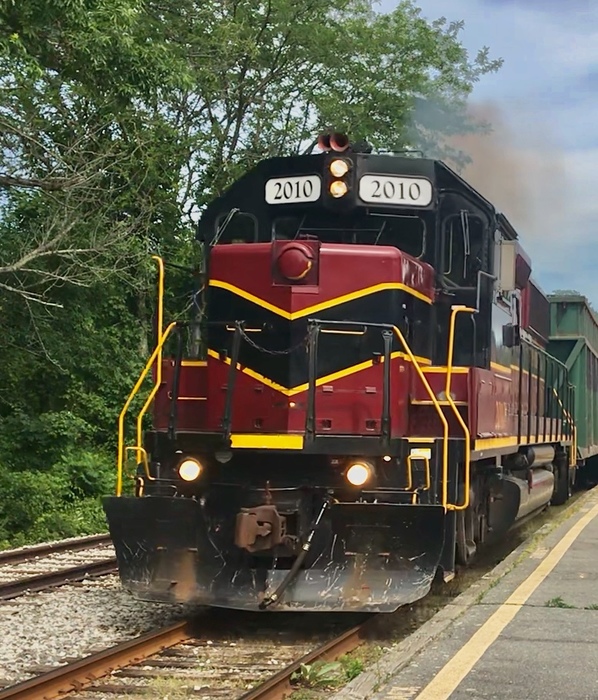 The Massachusetts Coastal Railroad’s Energy Train On Friday June 22nd ...