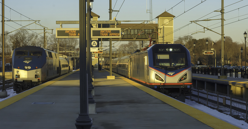 Amtrak Train 167 Passing Standby Power at Kingston Station: The ...