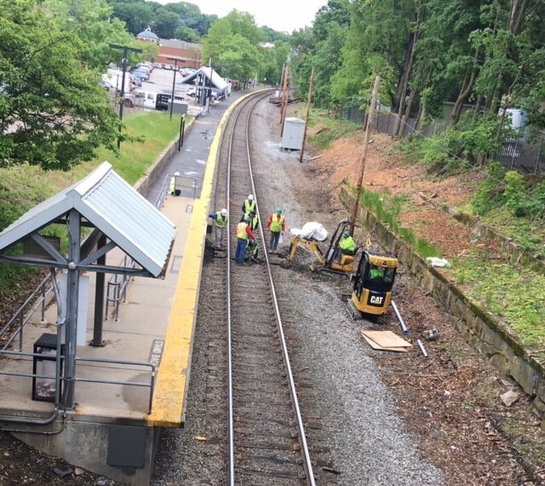 MBTA Needham Line: The GreatRails North American Railroad Photo Archive