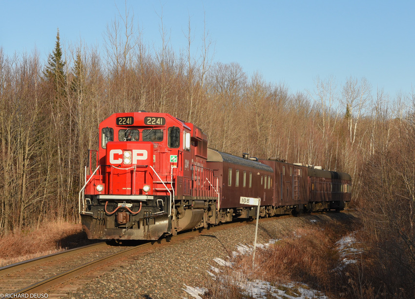 CP tec train: The GreatRails North American Railroad Photo Archive