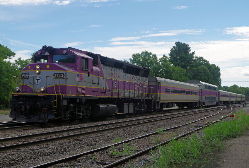 MBTA @ Ayer, Ma.: The GreatRails North American Railroad Photo Archive