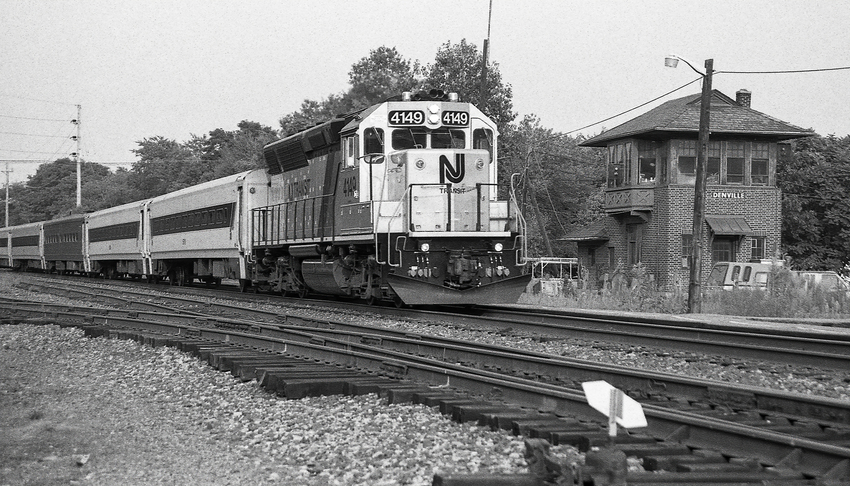 NJ Transit Boonton Line Train Passing Denville Tower: The GreatRails ...
