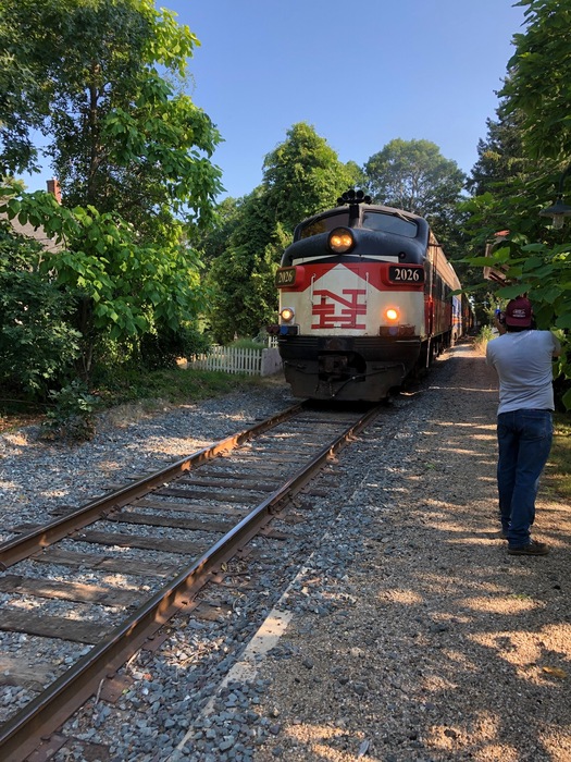 FL-9 on the Falmouth Line: The GreatRails North American Railroad Photo ...