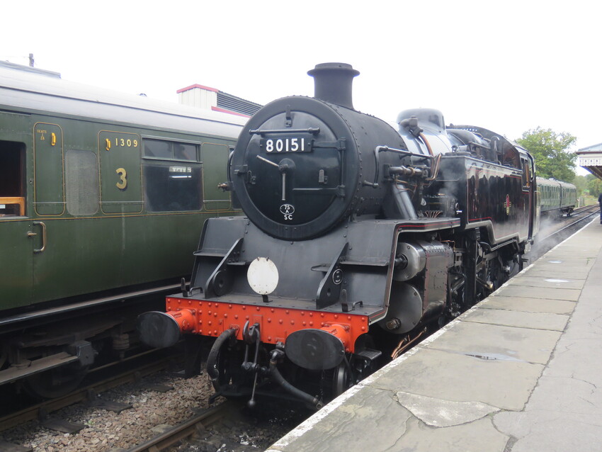 80151 at Sheffield Park station: The GreatRails North American Railroad ...