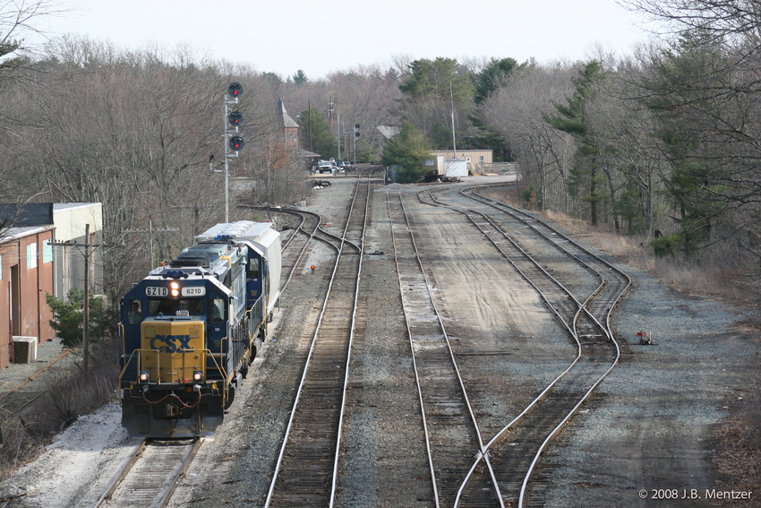 CSX in Walpole Yard: The GreatRails North American Railroad Photo Archive