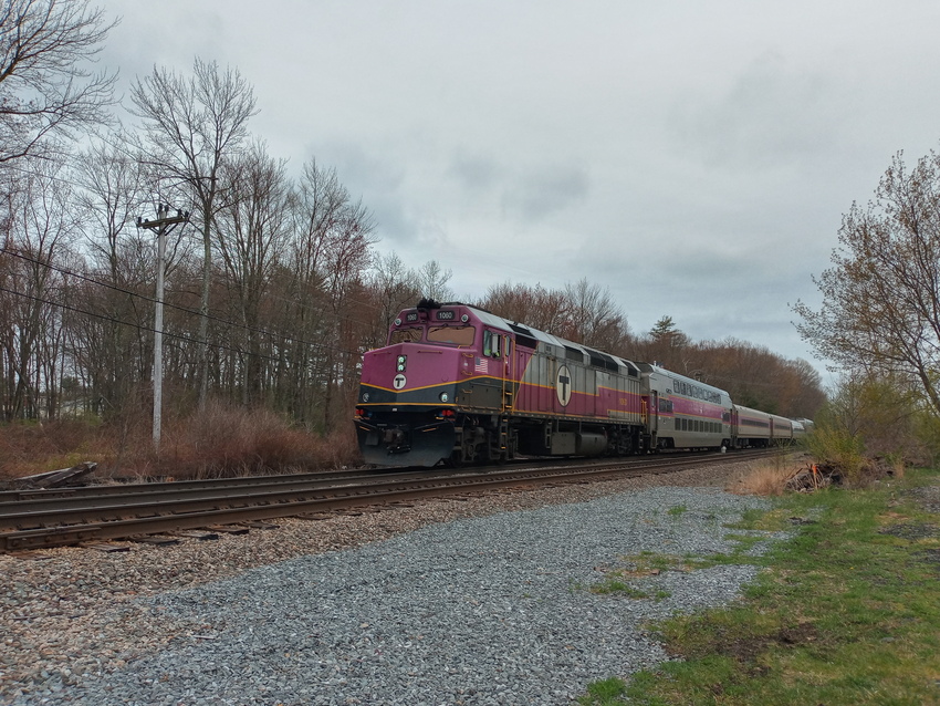 MBTA Geometry Train: The GreatRails North American Railroad Photo Archive
