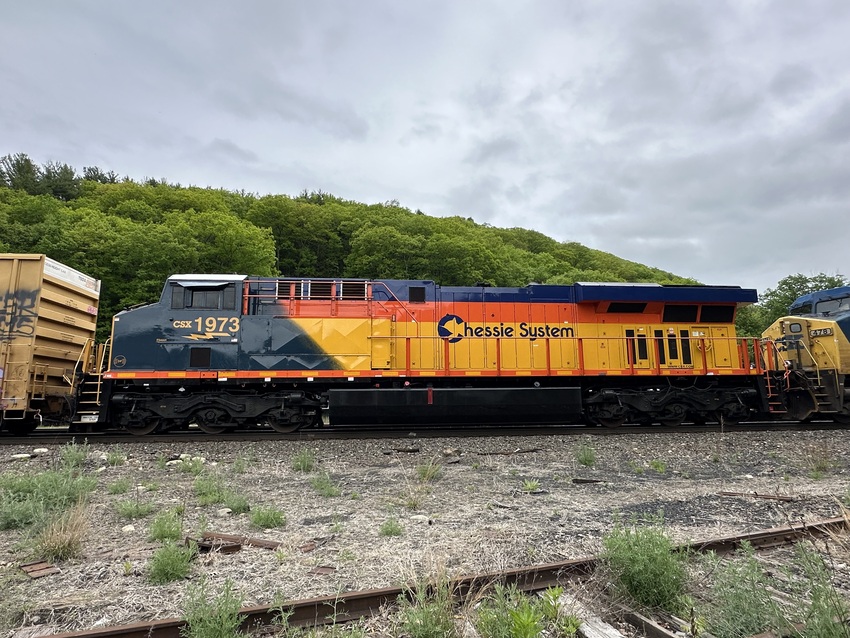 Chessie 1973 trails on M426: The GreatRails North American Railroad ...