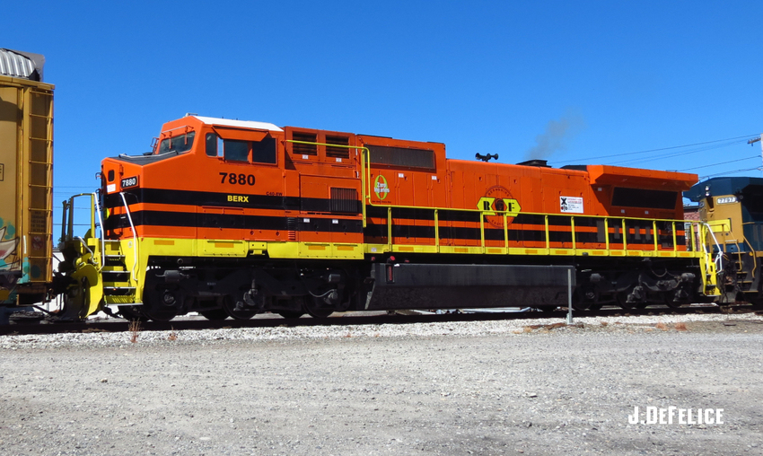 BERX #7880 in Fresh Paint: The GreatRails North American Railroad Photo ...